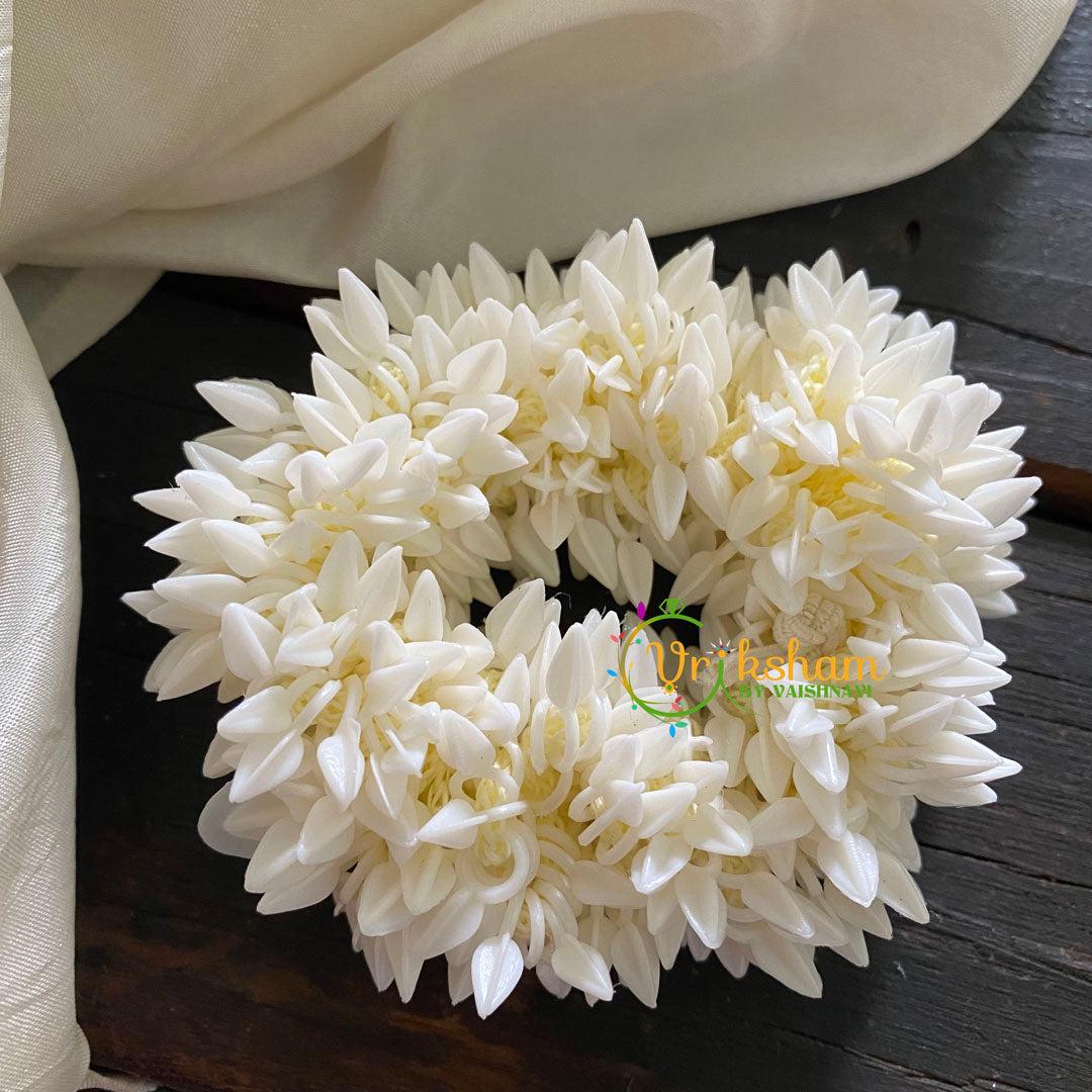 Scented Jasmine Bridal Hair Accessories-hair Bun-mallipoo Veni-indian ...