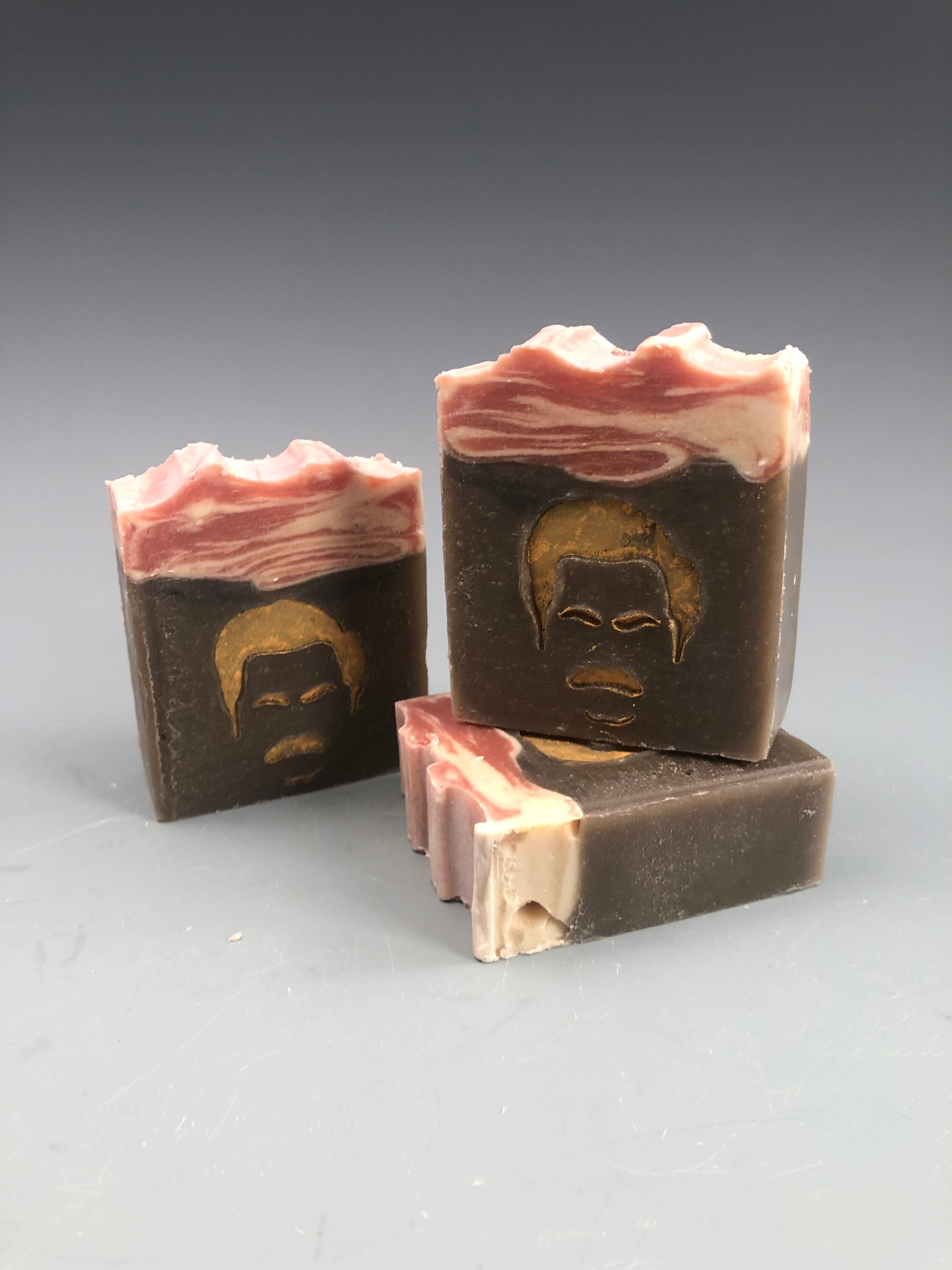 Ron Swanson Soap bacon and Whiskey Soap - Etsy