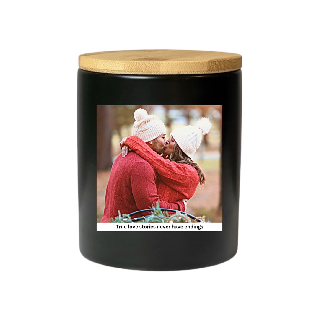 Personalized Photo Candle | Custom Picture Candle | Personalized Soy ...