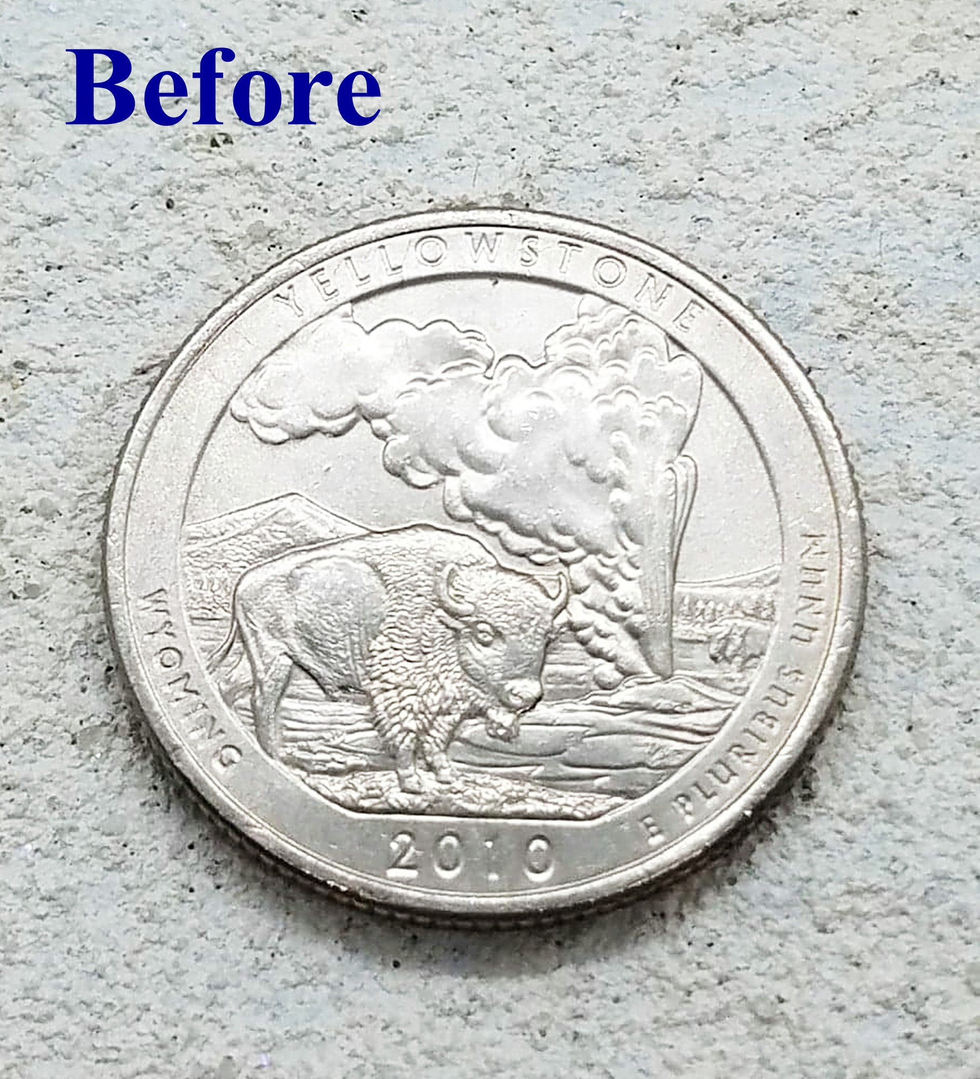 Coin Ring Yellowstone National Park Quarter Honeymoon - Etsy