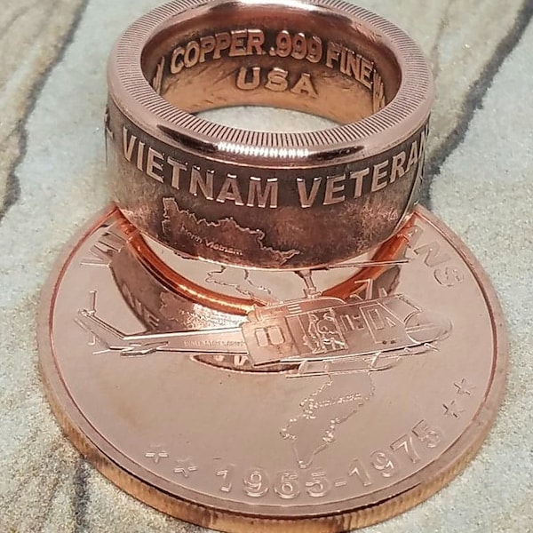 Vietnam Veteran Ring - Etsy