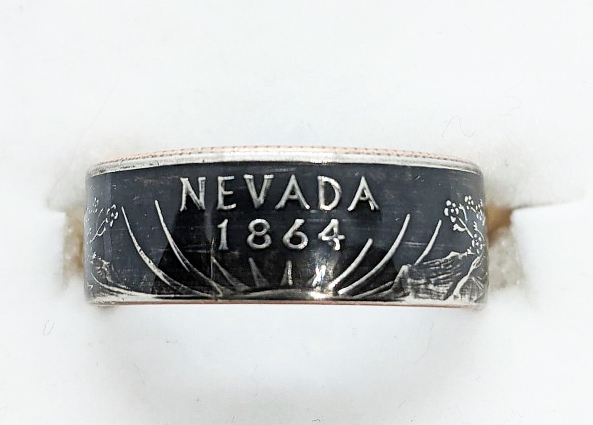 Coin Ring nevada State Quarter Coin Honeymoon Vacation - Etsy