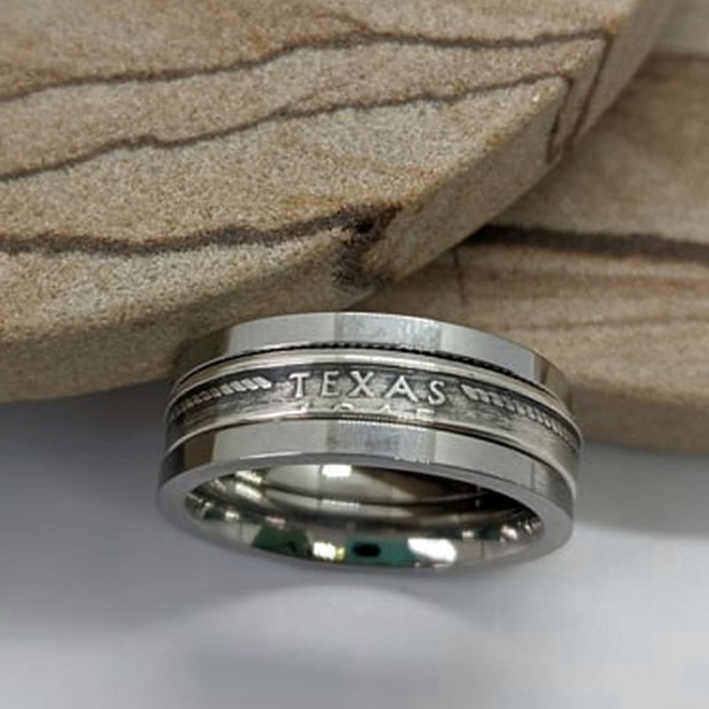 Texas Coin Ring - Etsy