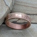 USA Penny Coin Ring, Coin Jewelry, Powder Coated Finish - Etsy