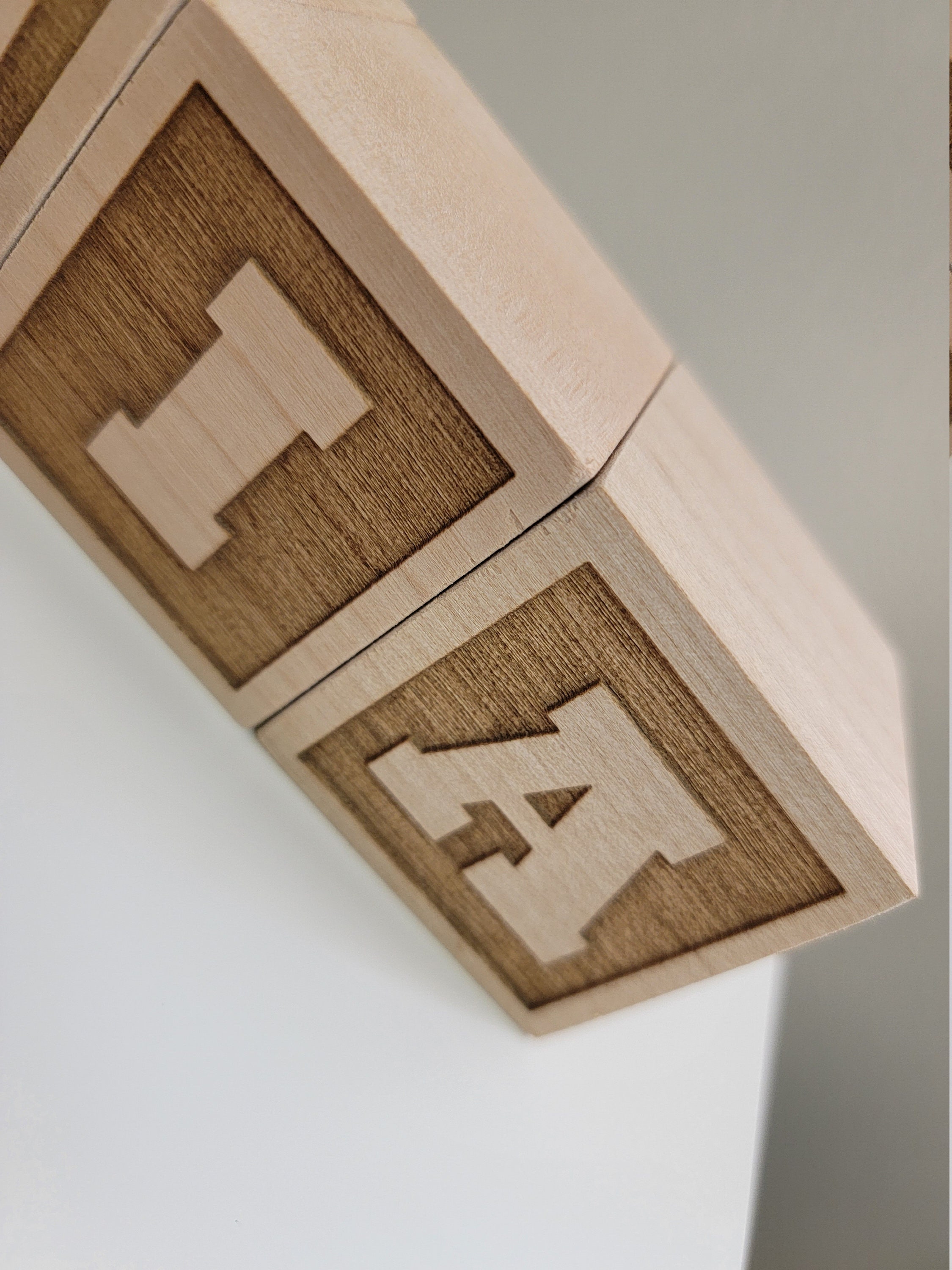 Personalized Wooden Blocks Name Blocks Alphabet Baby | Etsy