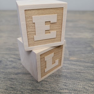 Personalized Wooden Blocks Name Blocks Alphabet Baby - Etsy