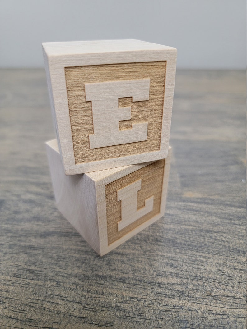 Personalized Wooden Blocks Name Blocks Alphabet Baby - Etsy