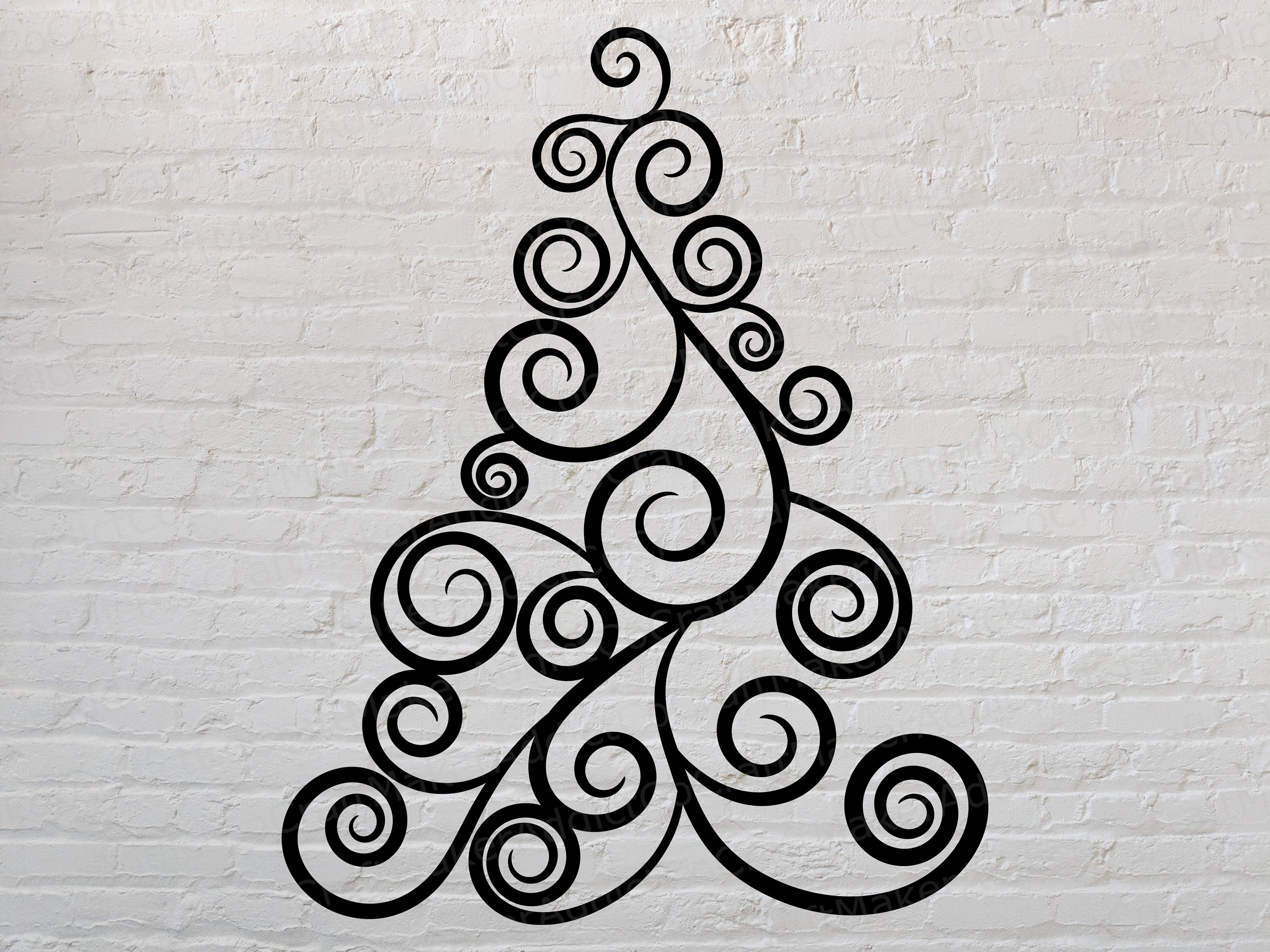 Christmas Tree SVG, PNG, PDF, Dxf - Cut Files - Cricut - Christmas ...