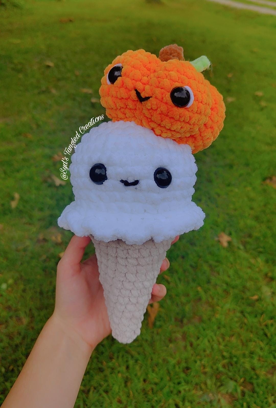 PATTERN- Halloween Ice Cream Pattern Tutorial How To - Etsy