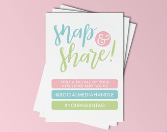Hashtag Card | Etsy UK