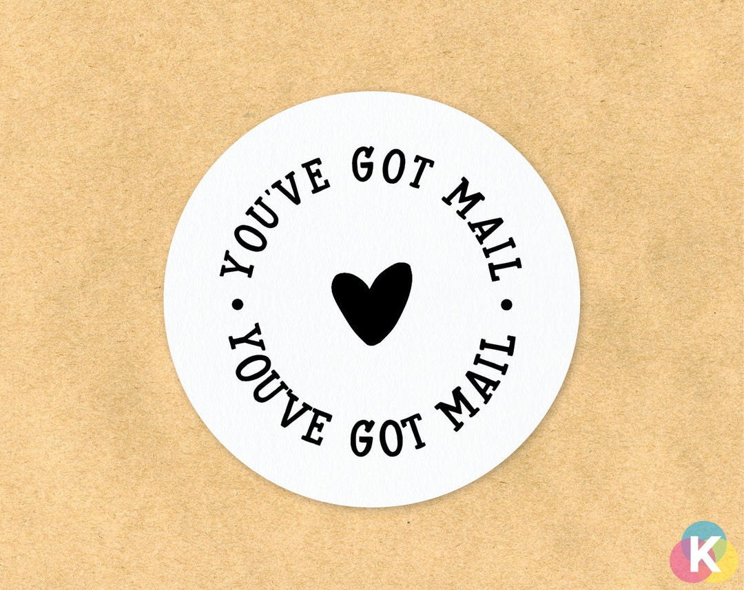 You've Got Mail Stickers, Happy Mail Stickers, Cute Stickers, Packaging ...