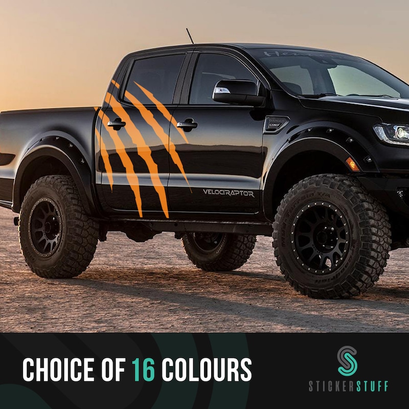 Decal Stickers Claw Marks - Etsy UK