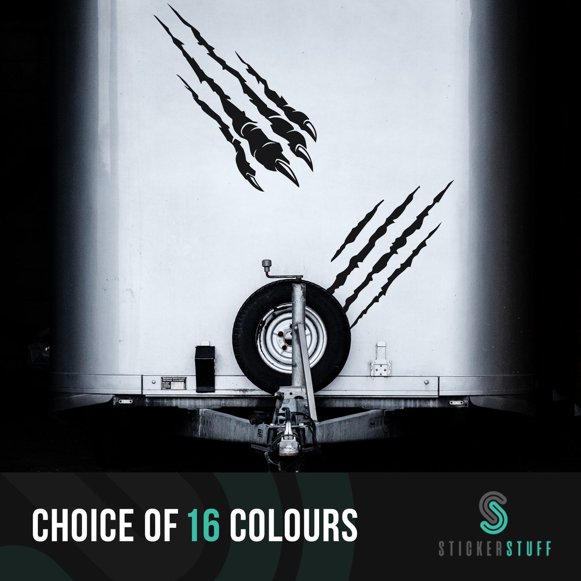 Large Raptor Claw Marks Decal Vinyl Sticker Vehicle Truck Car - Etsy