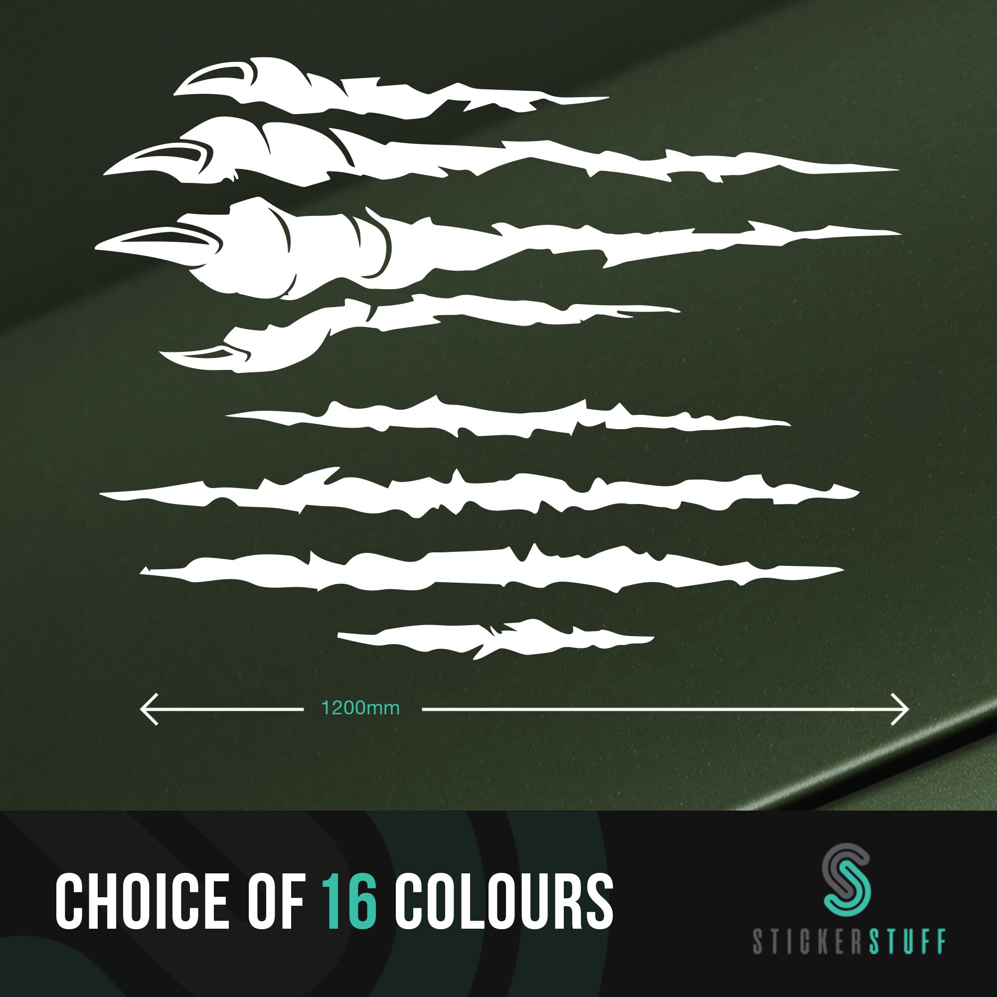 Large Raptor Claw Marks Decal Vinyl Sticker Vehicle Truck Car - Etsy