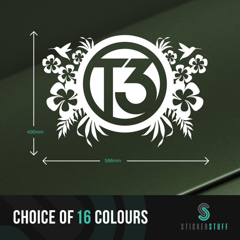 Large VW Roundel Decal Sticker Transporter T3 Van Original Tropical ...