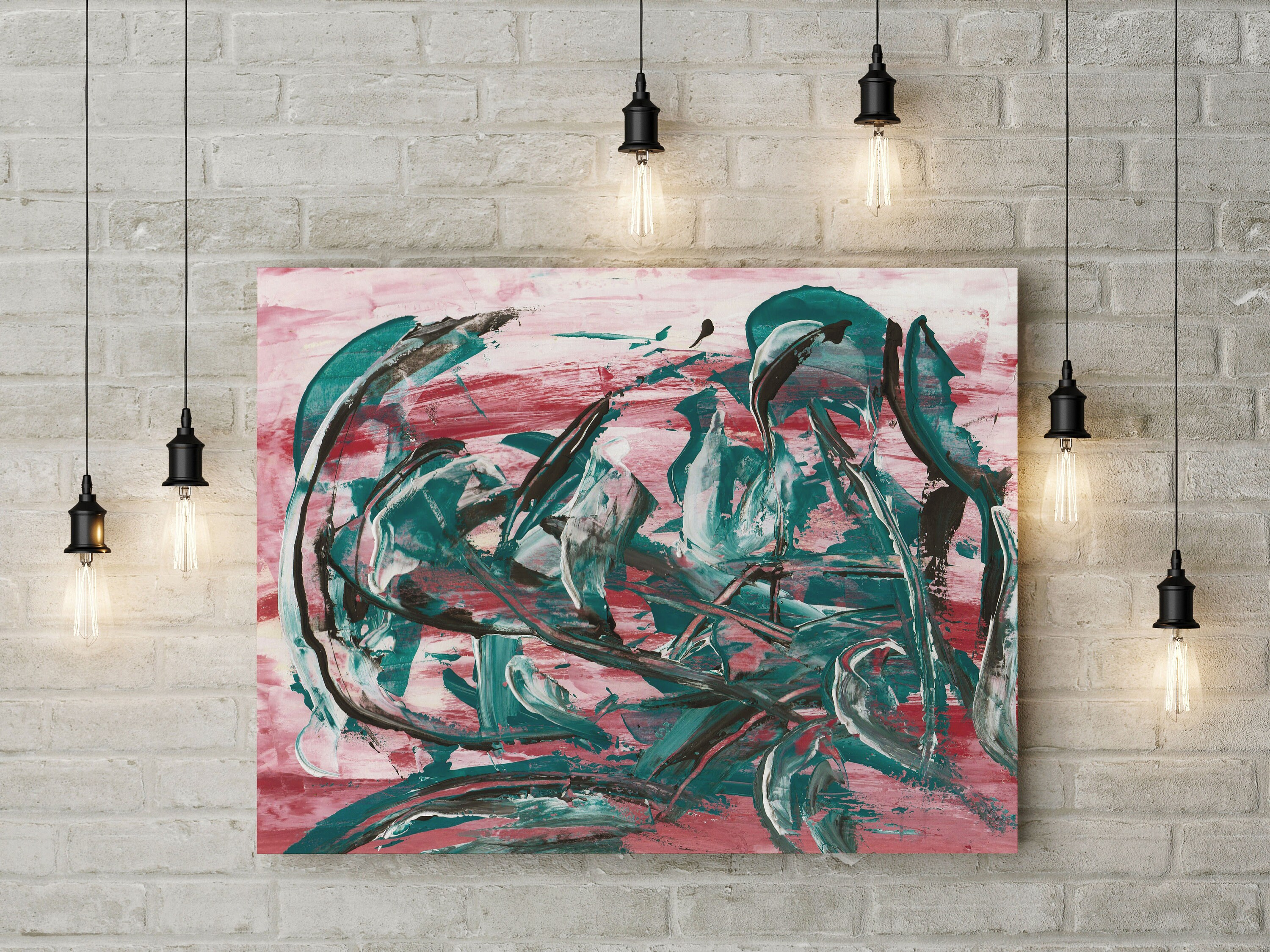 Abstract digital download abstract art Modern print for | Etsy