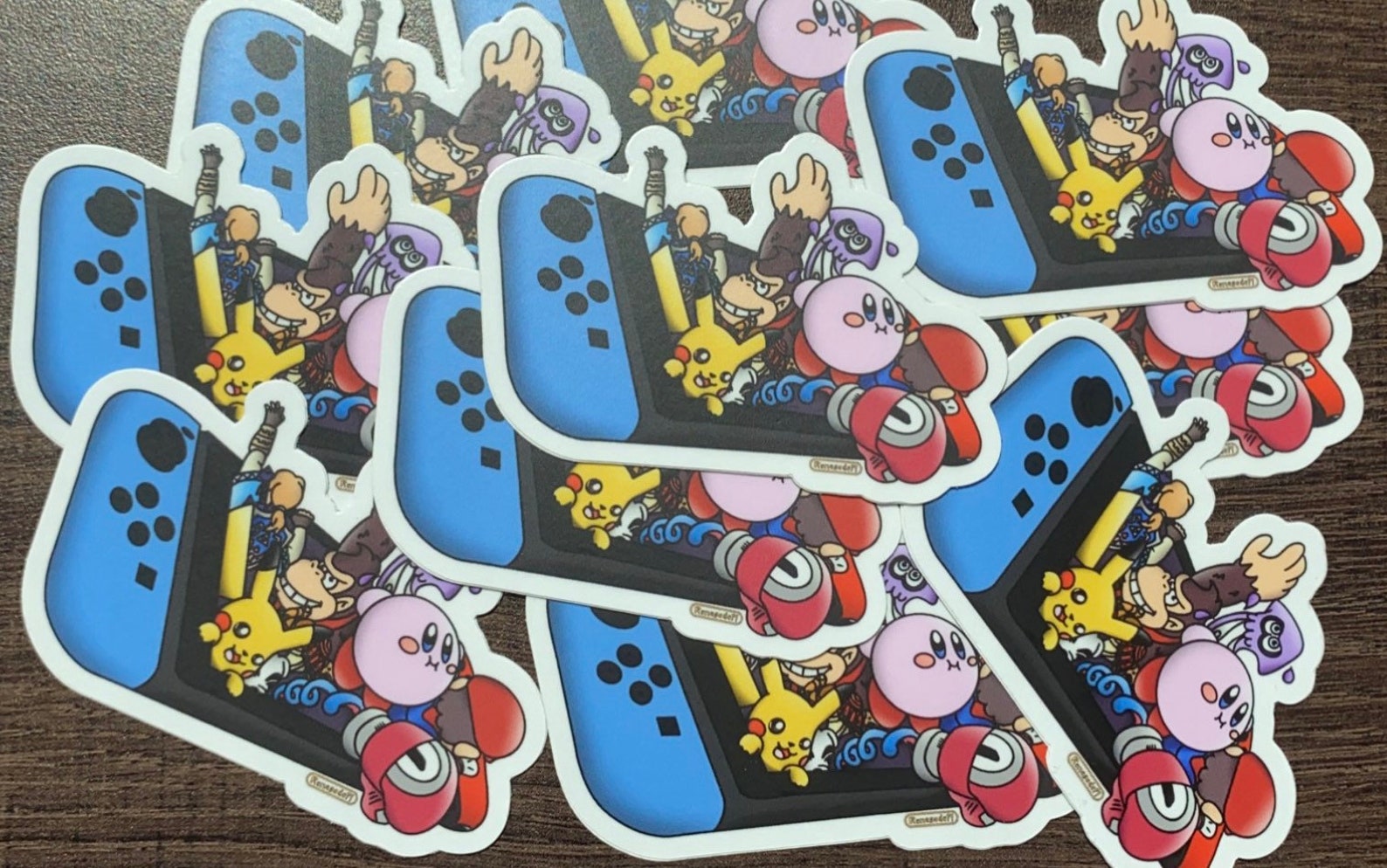 Nintendo Switch Sticker Waterproof Stickers Die Cut | Etsy