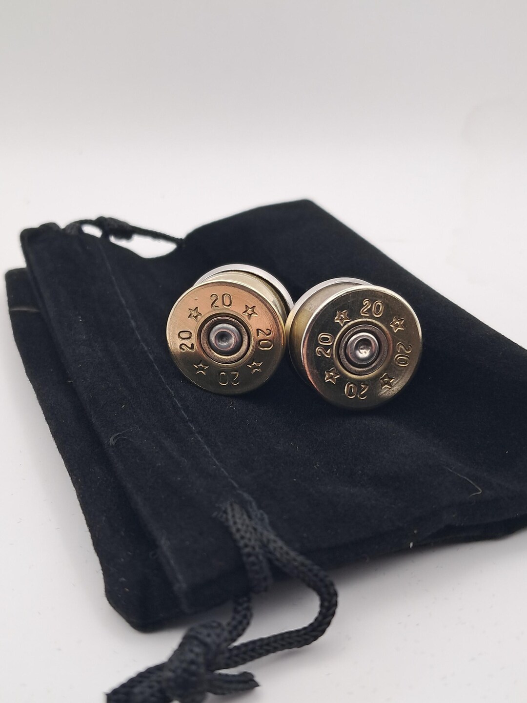 Cartridge Cufflinks. 20 Bore Shotgun Cufflinks. Shooting Gift. Country ...