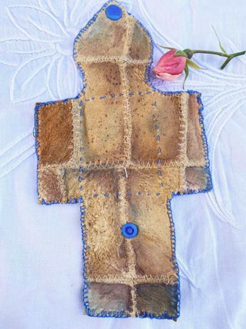 Pocket Shrine Virgin Mary Handmade Slow Stitched FREE SHIPPING - Etsy