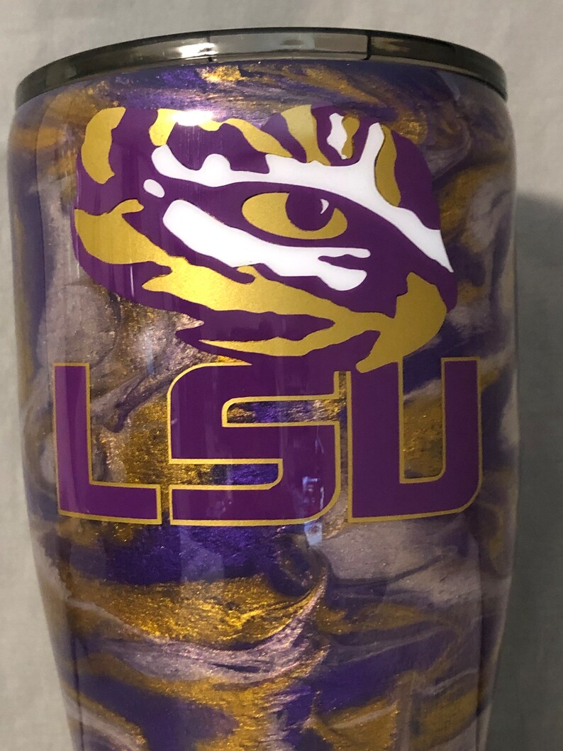 LSU Louisiana State University Football Theme Personalized - Etsy