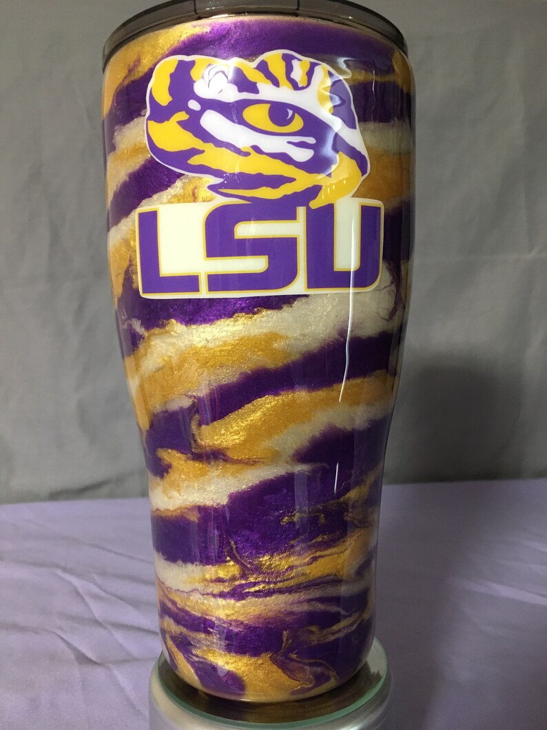 LSU Louisiana State University Football Theme Personalized - Etsy