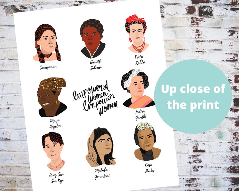 Empowered Women Empower Women Art Print Featuring Women of Color ...