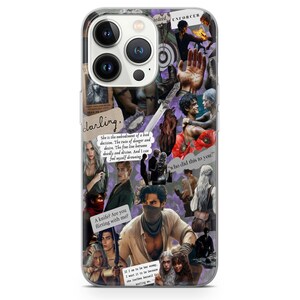 Powerless Book Phone Case - Booktok Reckless Powerful Collage Art for ...