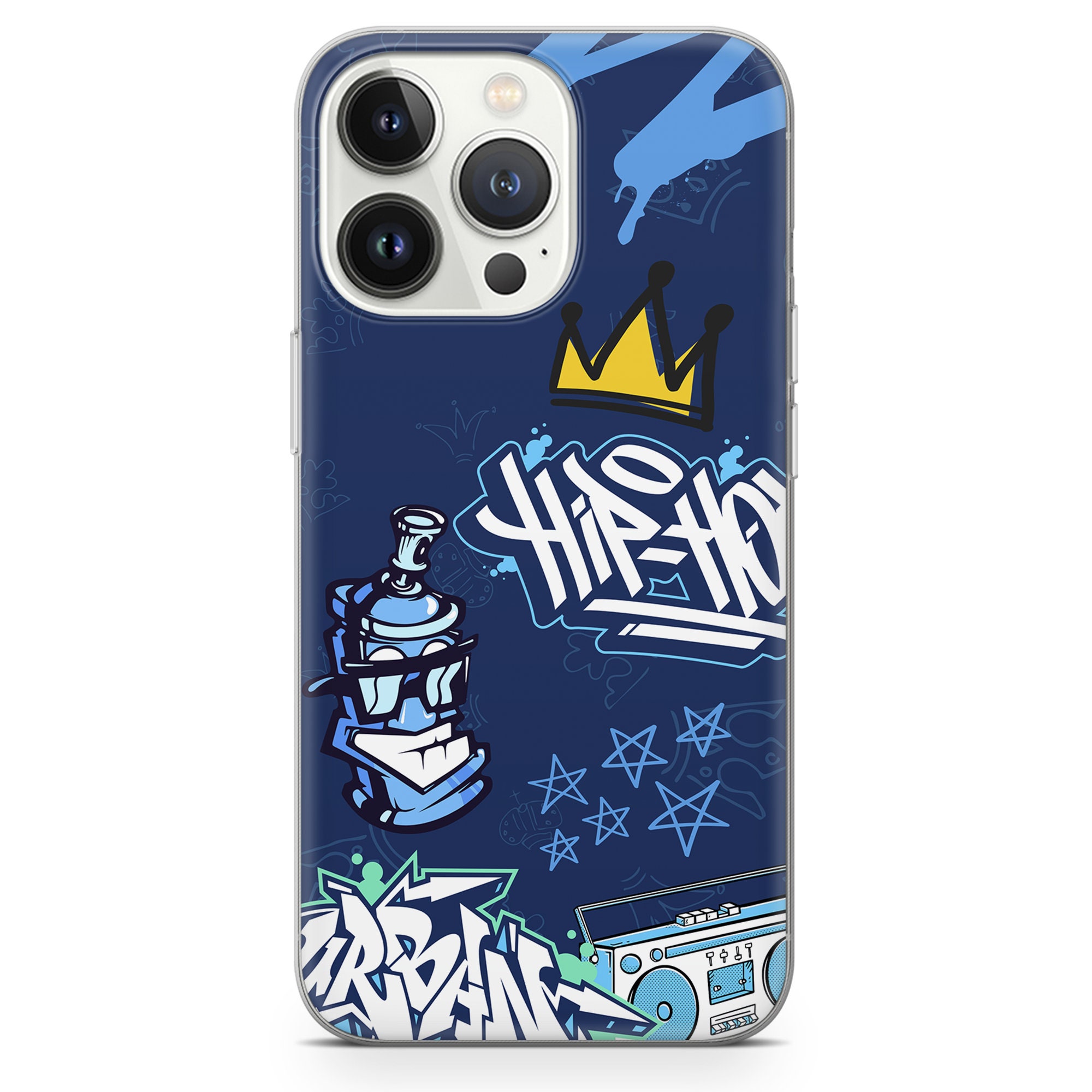 Graffiti Street Art Phone Case Abstract Hip-hop Trash Cover for iPhone ...