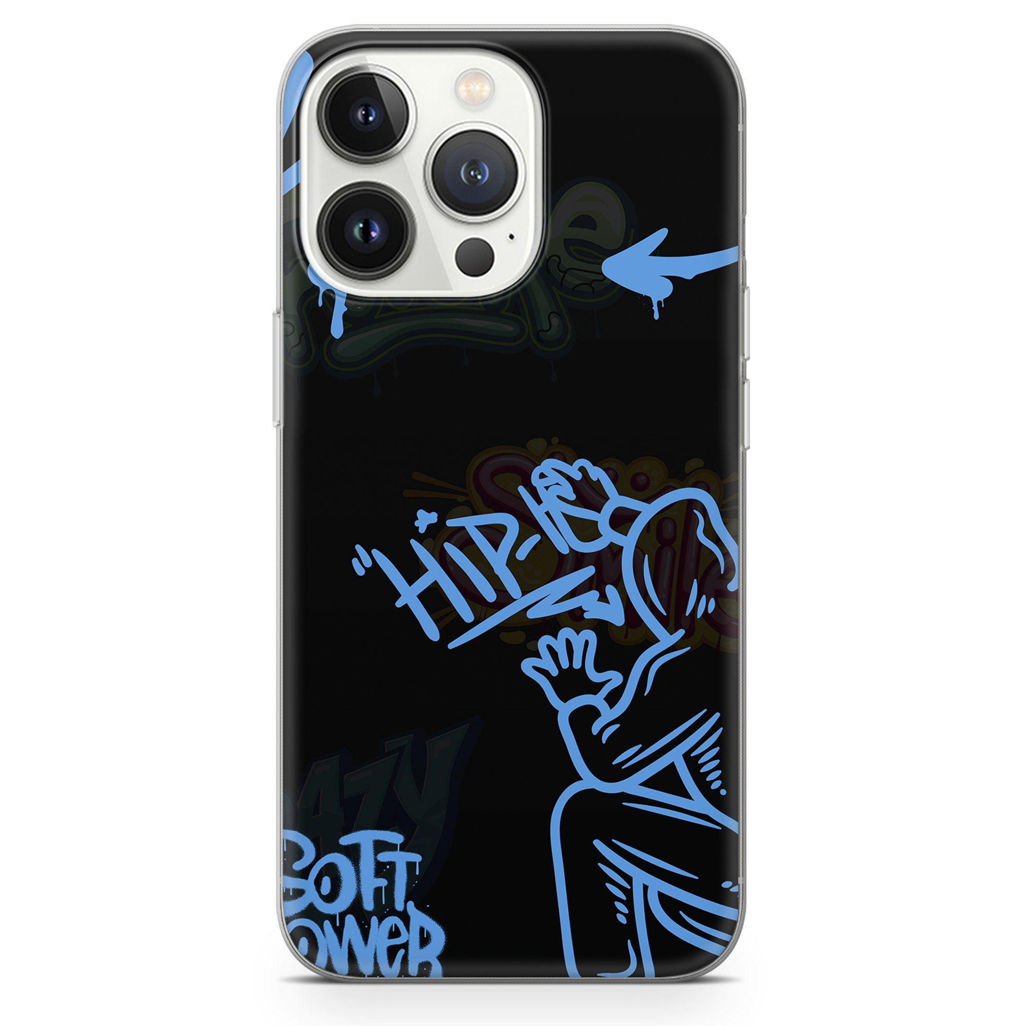 Graffiti Street Art Phone Case Abstract Hip-hop Trash Cover for iPhone ...