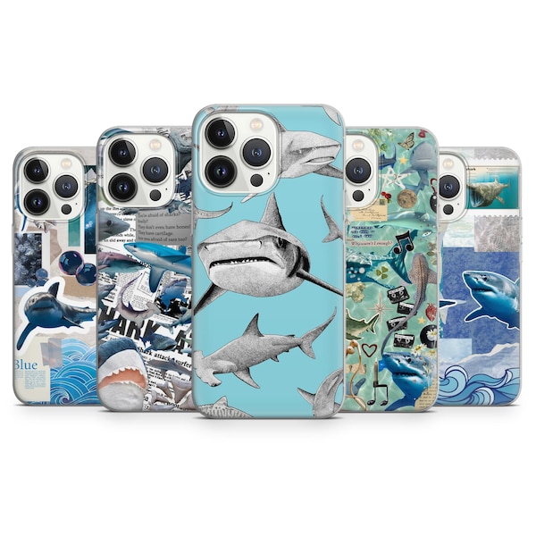 Shark iPhone Case - Etsy