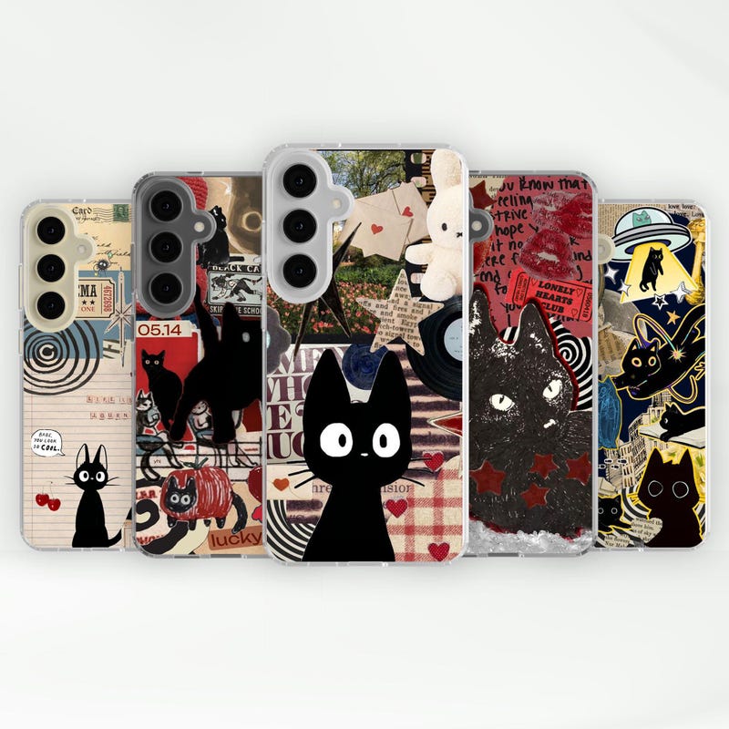 Black Art S25 Phone Case - Etsy