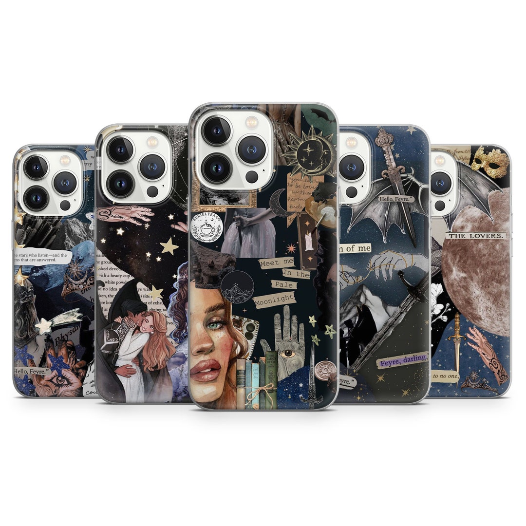 Acotar Phone Case Aesthetic Book Lover Feyre Archeron for iPhone 14 Pro ...