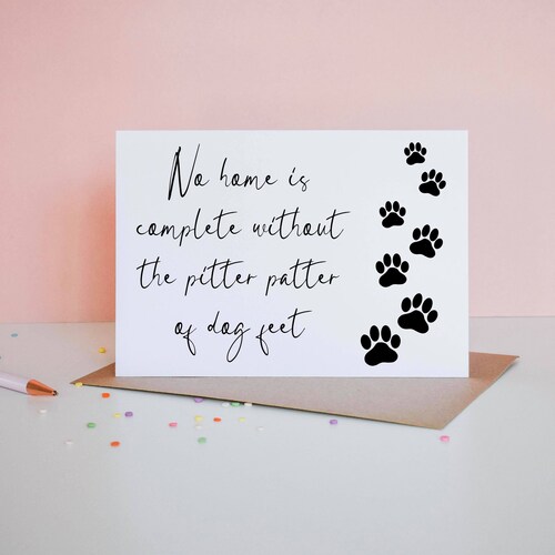Welcome Home Puppy Personalised Personalized New Dog Banner - Etsy