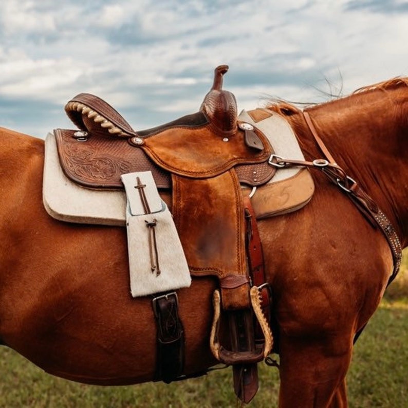 Shorty Cowhide Saddle Drink Holder sellers Choice - Etsy