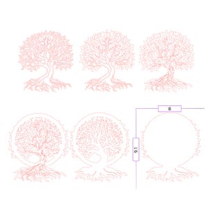 Tree of Life Multilayer SVG/ Tree of Life CNC File/ Cricut File ...