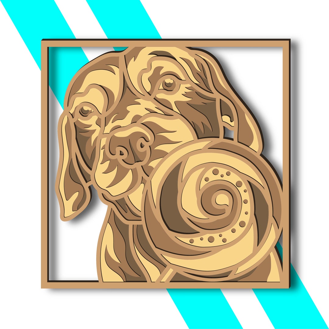 Beagle Dog Mandala SVG/ Beagle Dog CNC/ Multilayer Svg/ - Etsy