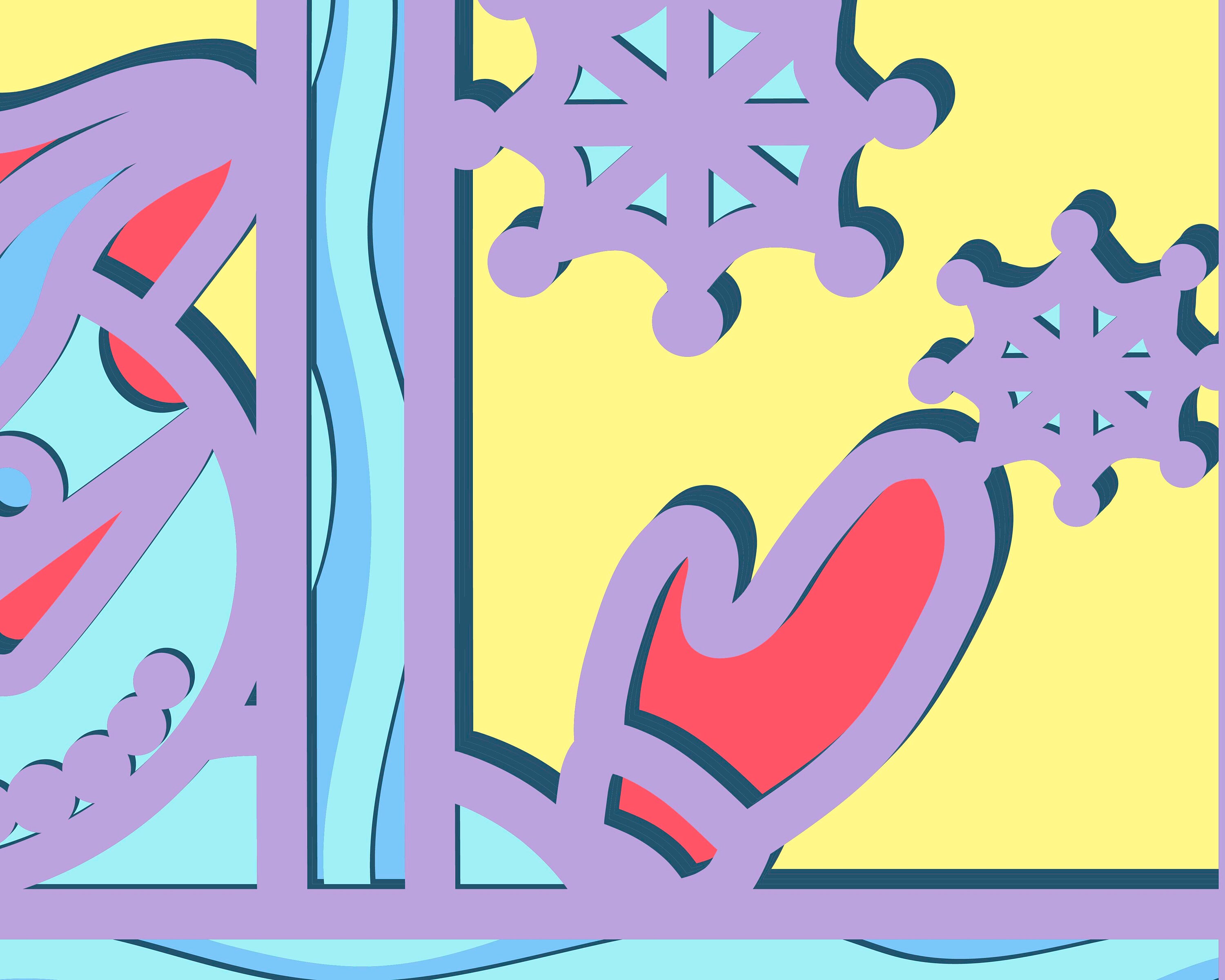 Snowman Mandala SVG/ Snowman CNC/ Multilayer Svg/ Cutting File - Etsy