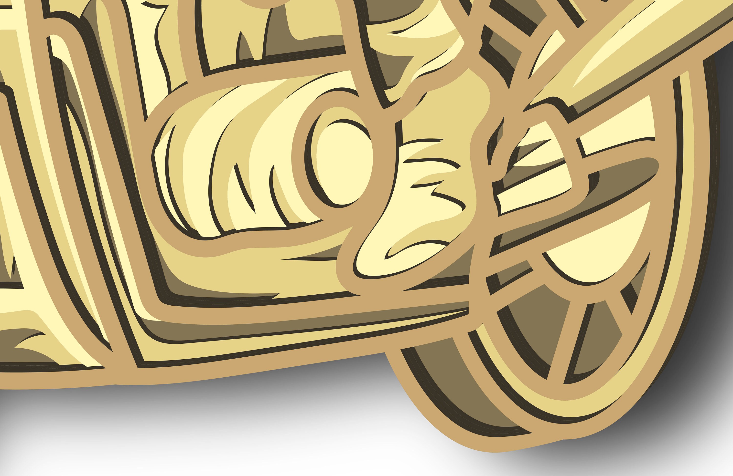 Motorcycle Multilayer SVG. CNC. Cricut. Paper Cutting. Laser Cut File ...