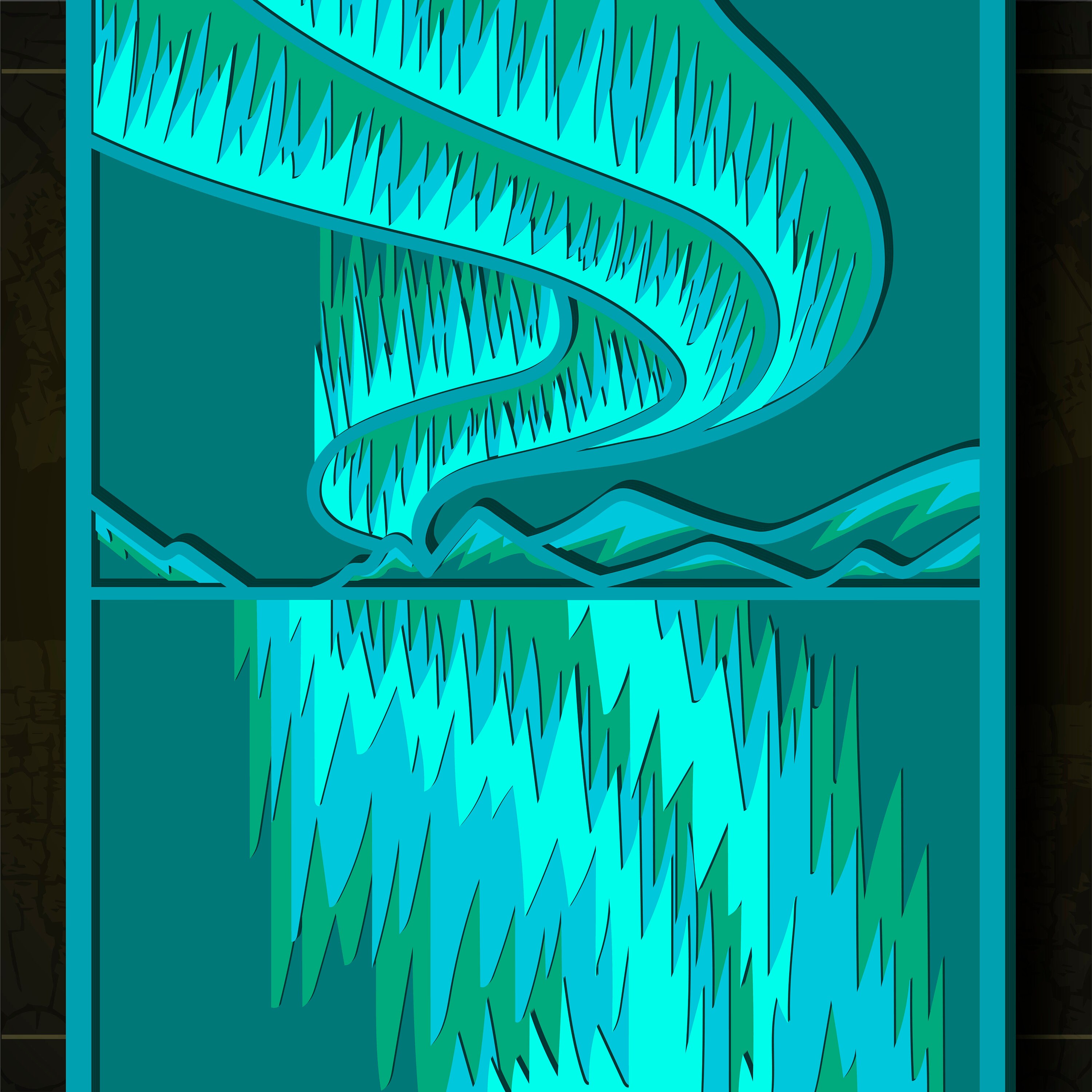 Northern Lights Multilayer SVG. CNC. Cricut. Paper Cutting. Laser Cut ...
