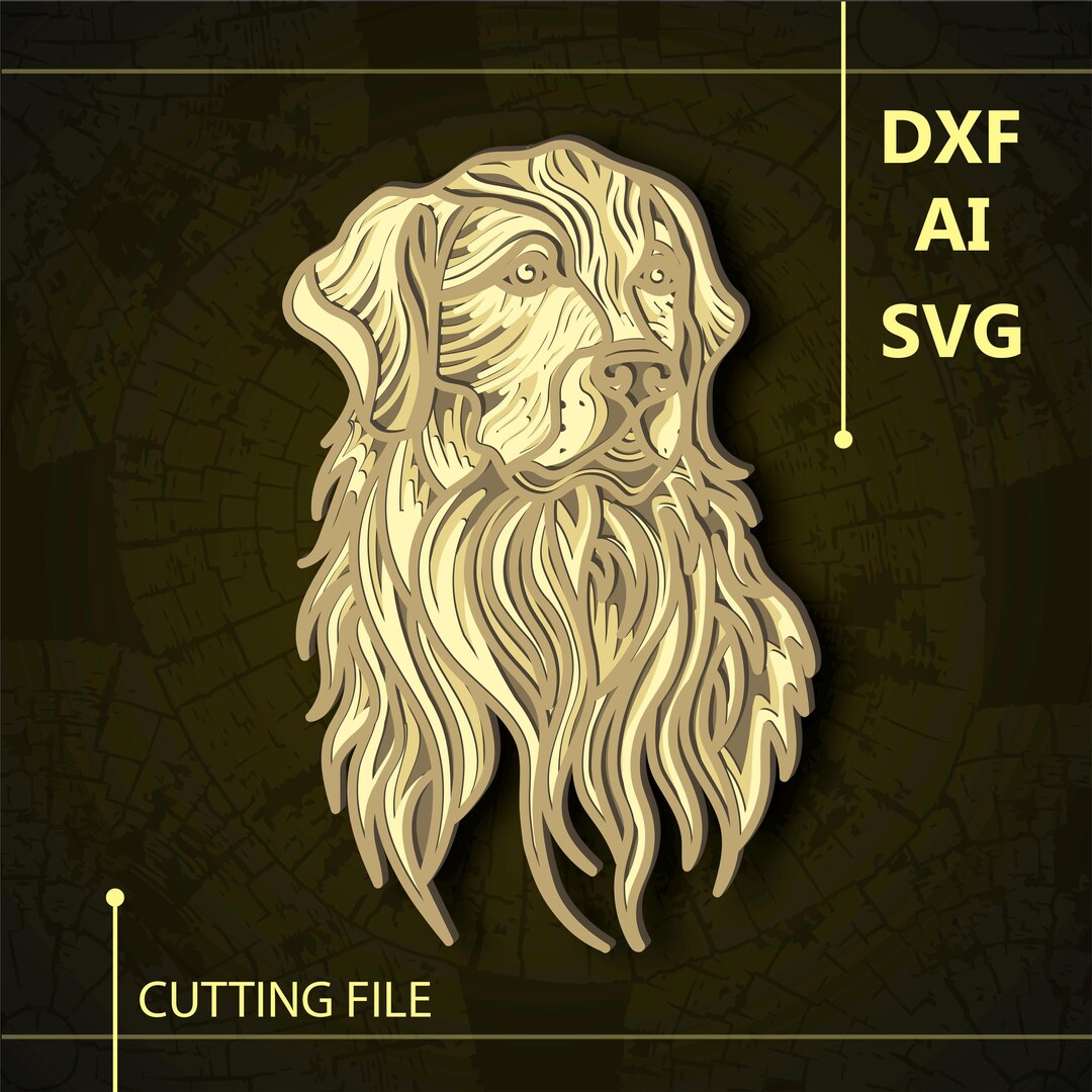 Labrador Multilayer SVG/ Labrador CNC File/ Cricut File / Cutting File ...