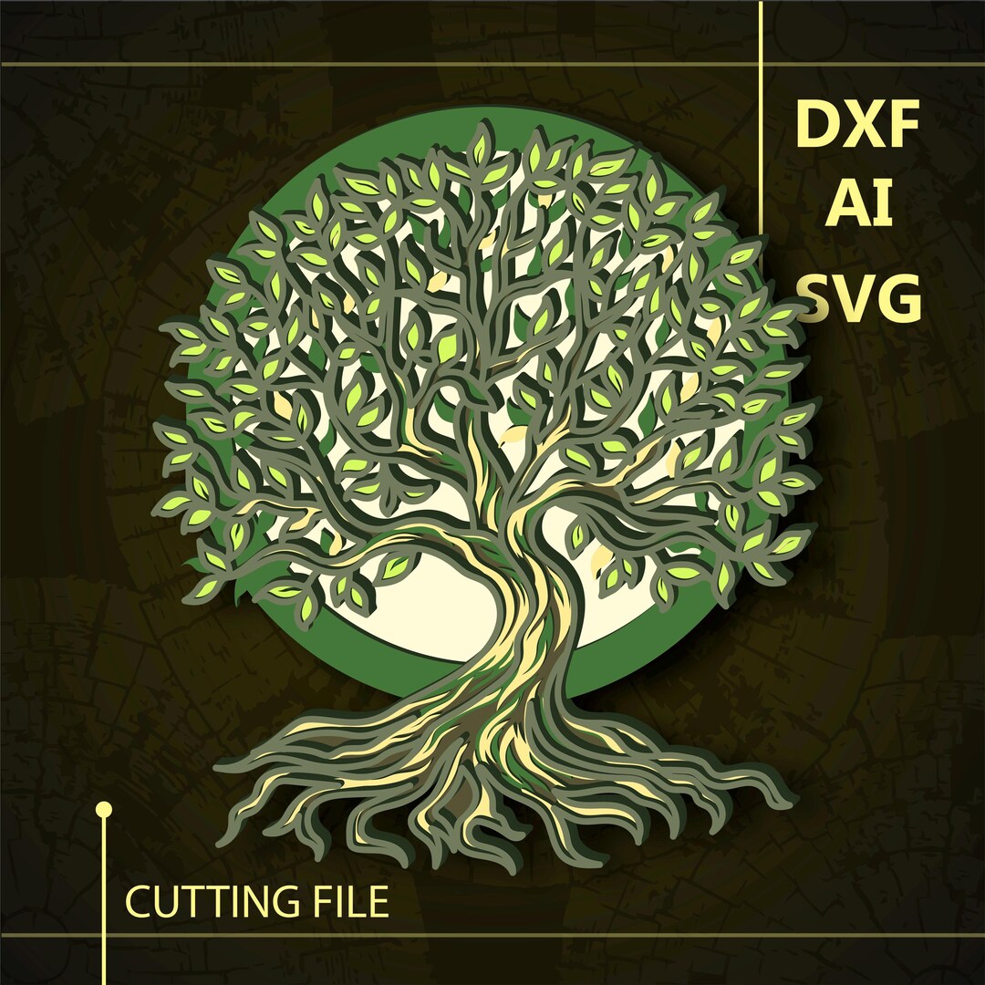 Tree of Life Multilayer SVG/ Tree of Life CNC File/ Cricut File ...