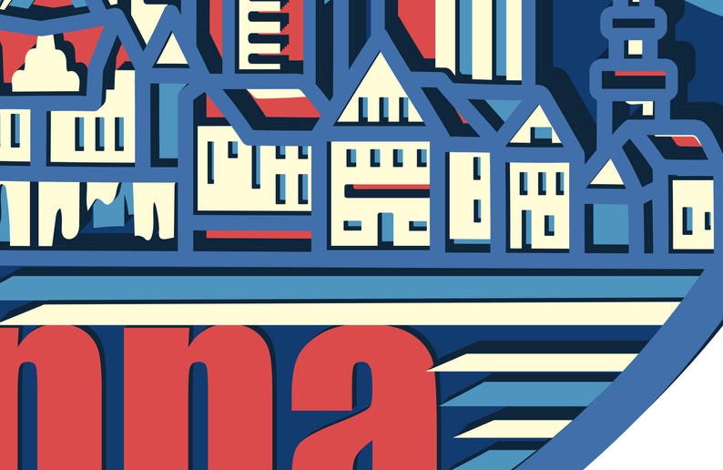 Vienna City Multilayer SVG. CNC. Cricut. Paper Cutting. Laser Cut File ...