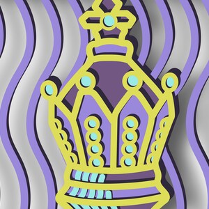 Chess Mandala SVG/ Chess CNC/ Multilayer Svg/ Cutting File - Etsy