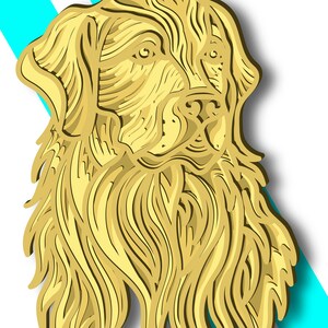 Labrador Multilayer SVG/ Labrador CNC/ Multilayer Svg/ Cutting File Svg ...