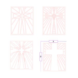 Cross Multilayer SVG/ Cross CNC File/ Cricut File/ Cutting File Svg ...