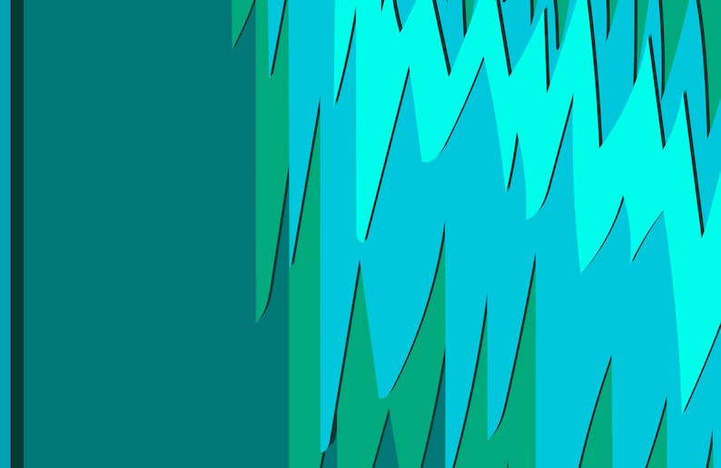 Northern Lights Multilayer SVG. CNC. Cricut. Paper Cutting. Laser Cut ...