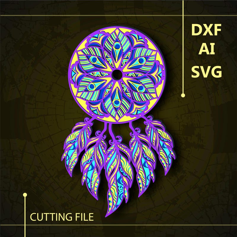 Dream Catcher Svg - Etsy
