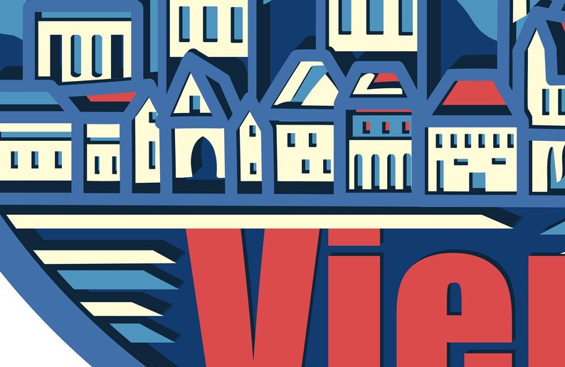 Vienna City Multilayer SVG. CNC. Cricut. Paper Cutting. Laser Cut File ...