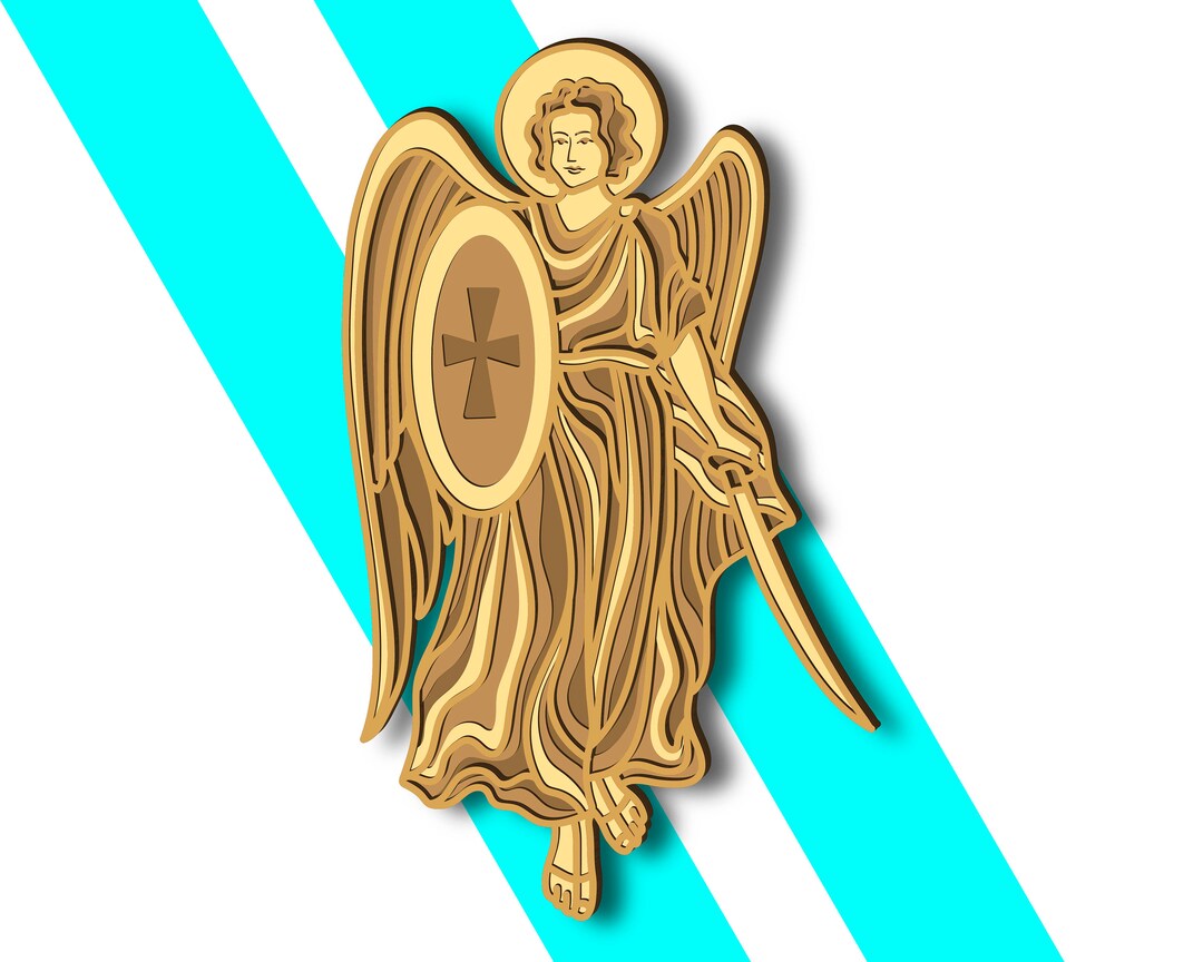 Angel Multilayer SVG/ Angel CNC/ Multilayer Svg/ Cutting File Svg ...