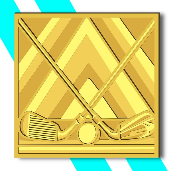 Golf Mandala Svg File - Etsy